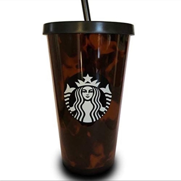 Starbucks | Kitchen | Nwot Starbucks Faux Tortoise Shell Grande 6 Oz ...